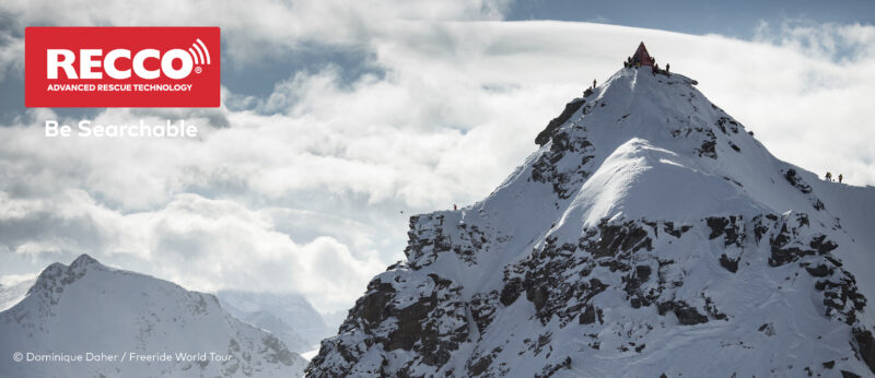 RECCO Renews Partnership With Freeride World Tour Until 2025 - Recco