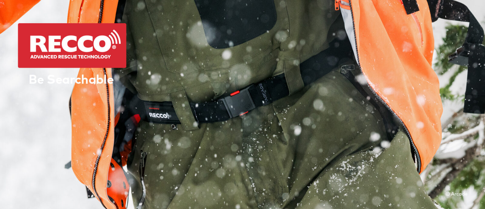 Arcade Launches New RECCO Equipped Belt - Recco